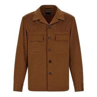 Ermenegildo Zegna Alba Overshirt - - Jackets - Herren - Braun - L