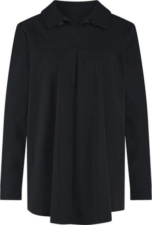 Jane Lushka Damen, Blusen & Hemden, Schwarzk, LGröße