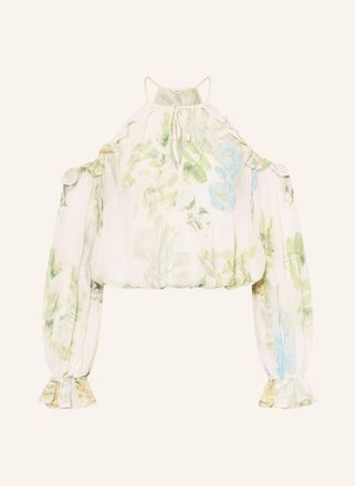 Guess Cold-Shoulder-Shirt Emily Mit Cut-Outs gruen