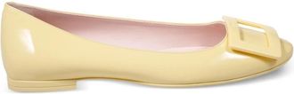 Roger Vivier Ballerinas - Flat Shoes Yellow - Gr. 37,5 (EU) - in Gelb - f&uuml;r Damen