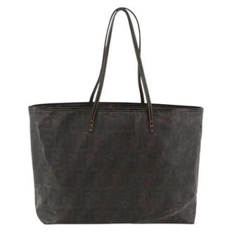Fendi Pre-owned Leather Tote Bag - - Pre-owned - Damen - Braun - ONE SIZE