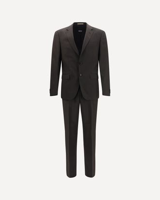 HUGO BOSS Virgin wool Suit Male 58