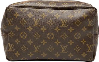 Louis Vuitton Clutches - Monogram Trousse Toilette 28 - Gr. unisize - in Braun - f&uuml;r Damen