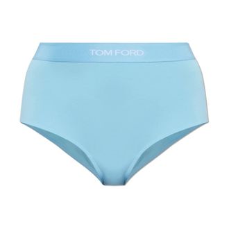 Tom Ford Femme, Sous-v&ecirc;tements, Bleu, Taille: 36 FR Modal Signature Briefs