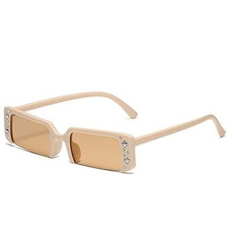 Generic Lunettes de soleil pour femmes, lunettes de soleil pour femmes, lunettes de plage pour les vacances en plein air, tir dans la rue (couleur : A, taille
