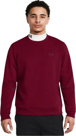 Under Armour Homme, Sweatshirts et sweats &agrave; capuche, Rouge, Taille: S Crew SweaT-shirt