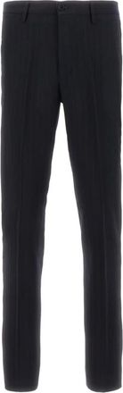 Etro Homme, Pantalons, Noir, Taille: M Pantalon Tailleur &agrave; Pli Marqu&eacute;