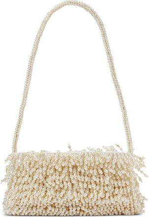 VANINA sac Cascade de Caresses à franges - Tons neutres