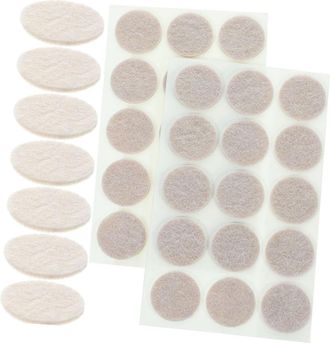 Angoily 288 Stück Selbstklebende Filzgleiter Möbel Filzpads für Stuhlbeine und Tische Kratzschutz Bodenschoner für Parkett Bodenbeläge Sofas rutschfest und Ge