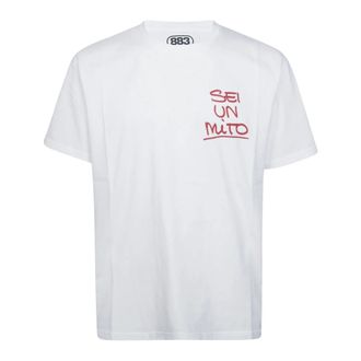 MC2 Saint Barth T-shirt Portland - Homme - Tops - Blanc - Taille: L