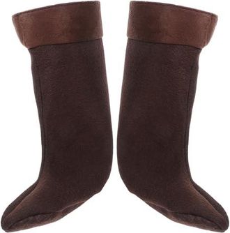 Valiclud Pantoufles de Bottes Isolants pour Homme 41-42 Doublure Int&eacute;rieure en Coton Chaud et Imperm&eacute;able Chaussettes Thermiques &Eacute;paisses pour Bottes de Pluie 