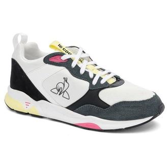 Le Coq Sportif LCS R500 W Pop Chaussures de Tennis pour Femme, Blanc (Optical White Rapture Rose), 39 EU