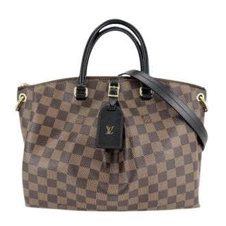 Louis Vuitton Pre-owned Damier Canvas Handbag - - Pre-owned - Damen - Braun - ONE SIZE
