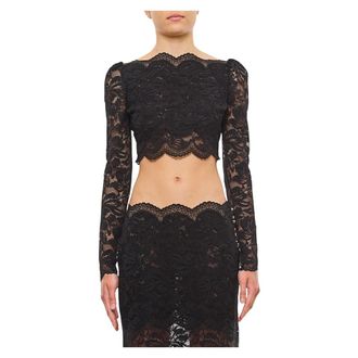 Paco Rabanne Femme, Blouses et Chemises, Noir, Taille: 40 FR Blouses