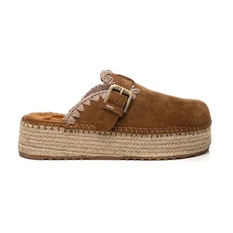 Mou Brandy Jute Clog Sandalen - - Shoes - Damen - Braun - 40 EU