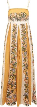 Farm Rio Farm Rio, Femme, Robes, Multicolore, Taille: 42 FR Hilo Stripes Maxi Dress