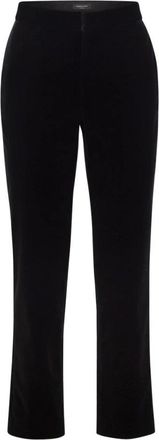 Fabiana Filippi Femme, Pantalons, Noir, Taille: 36 FR Velvet Pantalons