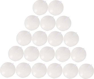 TOPBATHY 100 Stück Schwimmkerzen Ohne Duft Schwarz Dekorative Partykerzen für Wasser für Hochzeiten Dekorative Kerzen