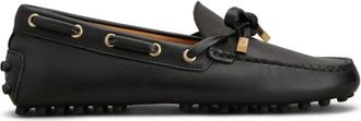 Tod's Femme, Chaussures, Noir, Taille: 39 EU Gommino 22 Lacc. Tubolare Term.Met