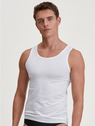 CALIDA Muskelshirt Natural Cooling Rundhals-Ausschnitt, breite Tr&auml;ger, weich, elastisch