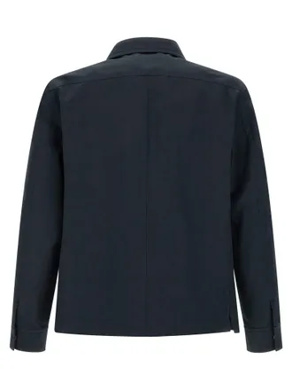 Tom Ford Mens Blue Cotton Blouse