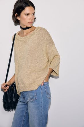 Gerard Darel Pull ample en lurex - ROELLA - Or