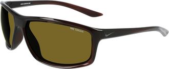 Nike Adrenaline Rechteck-Sonnenbrille f&uuml;r Herren/Damen Unisex (Braun/Terrain gr&uuml;n)