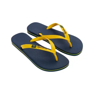 Ipanema Herren CLAS Brasil II AD Flipflop, Blue/Yellow, 38 EU
