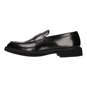 Doucal's Homme, Chaussures, Noir, Taille: 44 EU Mocassin en cuir Penny