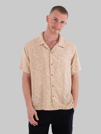 Hurley Hurley Lisbon Camp Hemd hazelnut
