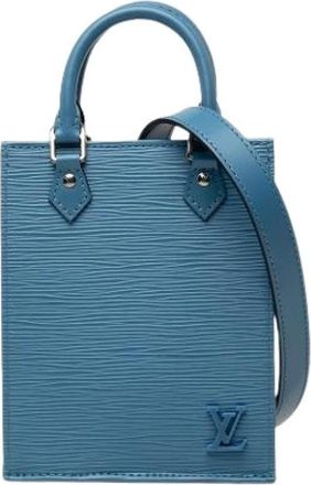 Louis Vuitton Pre-owned Petit Sac Plat - Femme - Pre-owned - Bleu - Taille: ONE Size