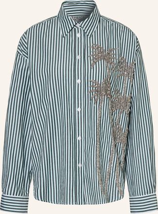 Essentiel Hemdbluse Kasper Mit Schmucksteinen gruen