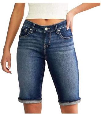 Generic Short De Bain Grande Taille Femme Et Lin Jupe Surf Temps Piscine Poche Cotel&eacute; Transparent Extensible Battle Pantacourt Dechire Mauve Original Cyclisme