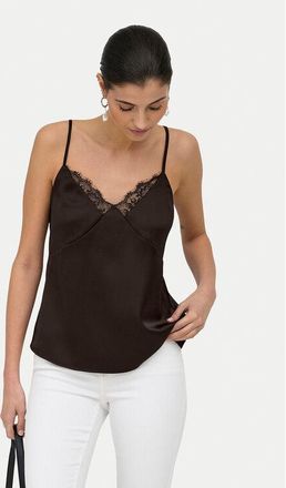Only Top Faraya 15380254 Dunkelbraun Regular Fit