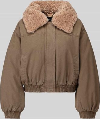 Only Bomberjacke mit Teddykragen
