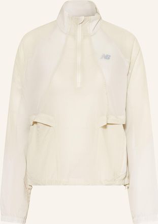 New Balance Laufjacke weiss