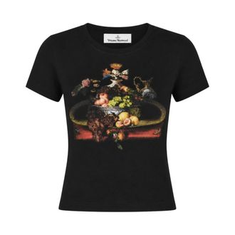 Vivienne Westwood Baby Peru T-Shirt - - Tops - Damen - Schwarzk - S