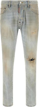 Dsquared2 Homme, Jeans, Bleu, Taille: 2XL Teddy Jeans