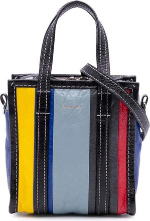 Balenciaga Hobo Bags - XXS Lambskin Bazar Shopper Satchel - Gr. unisize - in Schwarz - für Damen