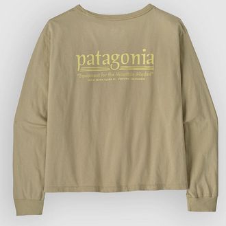 Patagonia L/S Hut Tripper Easy Cut T-Shirt weathered stone