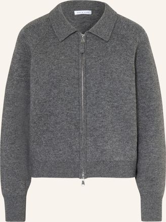 Mrs & Hugs Mrs & Hugs Strickjacke Mit Cashmere grau