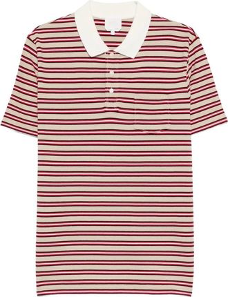 A.P.C. A.p.c., Homme, Tops, Multicolore, Taille: L Oscar Striped Polo