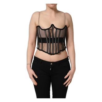 Dolce & Gabbana Corset Top - - Tops - Damen - Schwarzk - S
