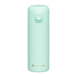 Ambition Thermobecher Kaffee to go 390 ml Alice Isolierbecher Edelstahl Klappverschlusssystem dicht minze