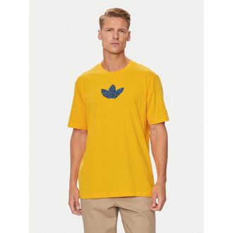 adidas T-Shirt Supply Sport IZ2572 Gelb Regular Fit