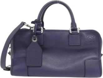 Loewe Sac &agrave; main Pre-owned - Femme - Pre-owned - Violet - Taille: ONE Size