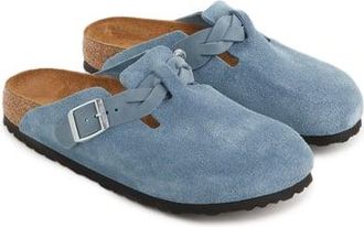 Birkenstock Mules en cuir su&eacute;d&eacute; Boston