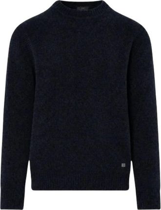 Liu Jo Rundhals-Strickware - - Knitwear - Herren - Blau - S