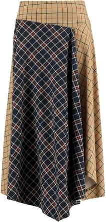 Barbour Femme, Jupes, Multicolore, Taille: 38 FR Dalbury Midi Skirt