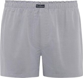 Tom Rusborg Boxershorts aus Baumwolle mit Pepitamuster in